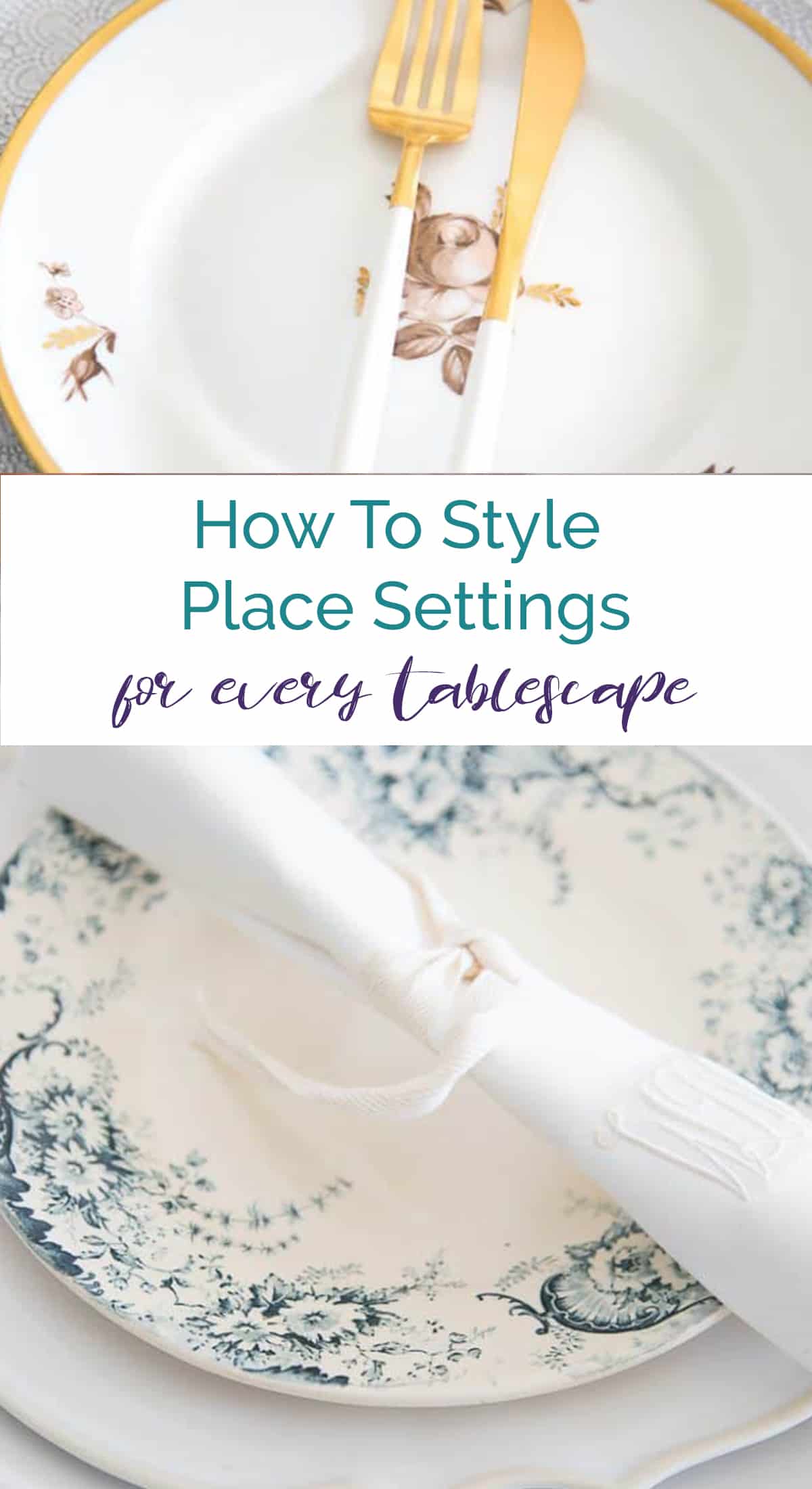 How To Style Place Settings And Mix Patterns Up - shabbyfufu.com