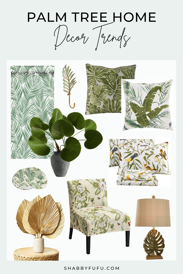 Palm Tree Home Decor Trends - shabbyfufu.com