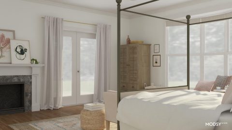 Virtual Room Design - 3 Beautiful Updated Bedroom Plans - shabbyfufu.com