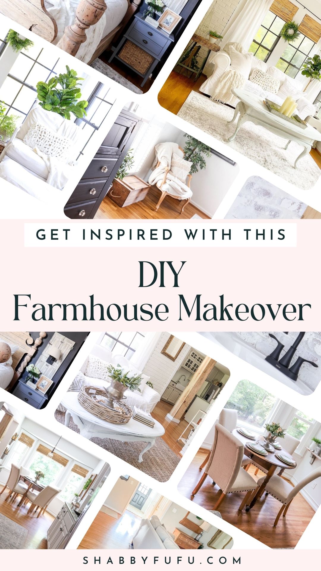 Get Inspired With This DIY Farmhouse Makeover - shabbyfufu.com