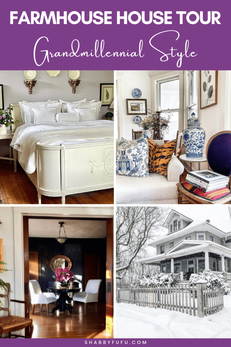 This NY Farmhouse Is a Grandmillennial Dream - shabbyfufu.com