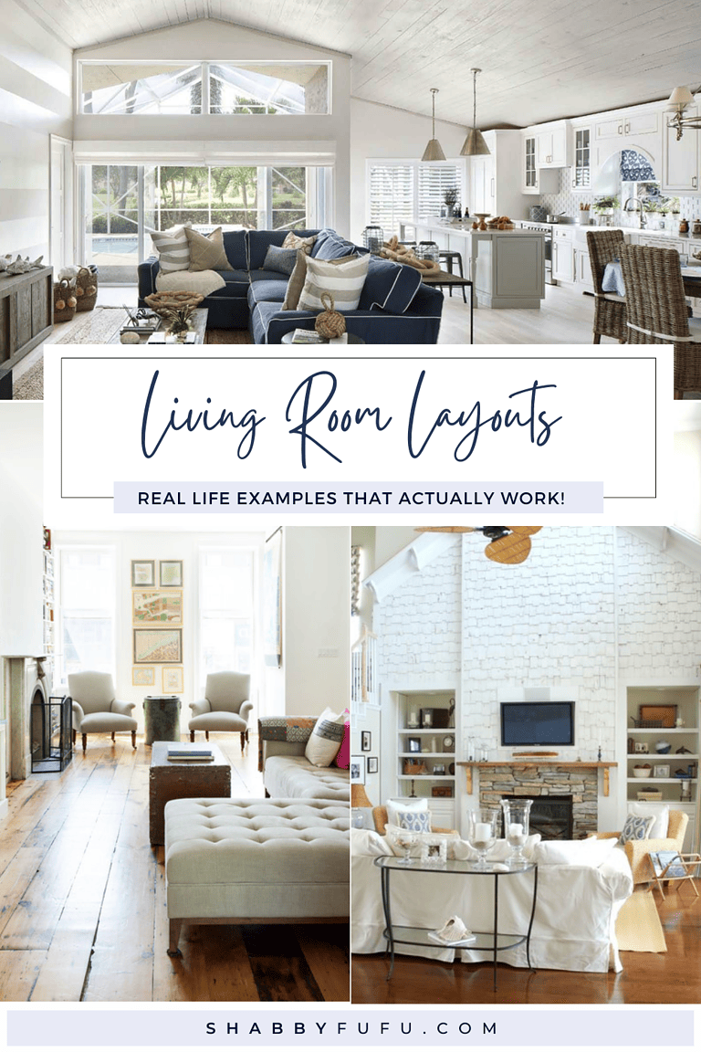 Real-Life Living Room Layouts That Actually Work! - shabbyfufu.com