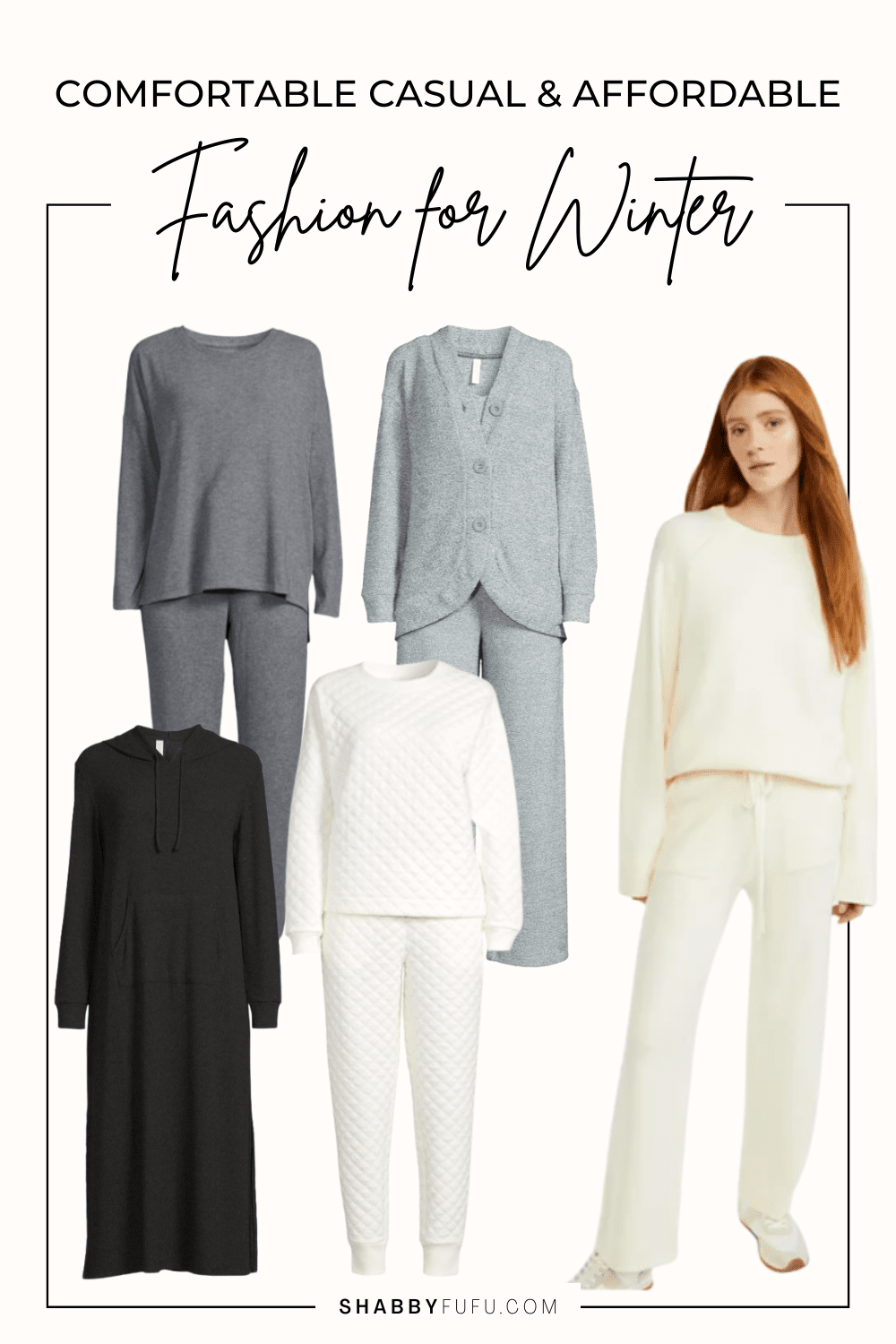 Comfortable Casual & Affordable Fashion For Winter - shabbyfufu.com