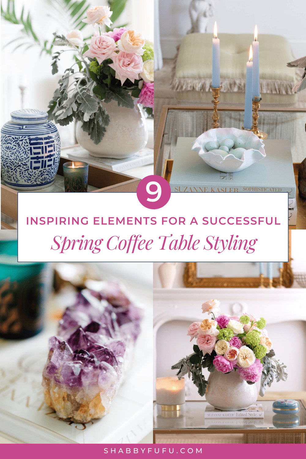 9 Inspiring Elements For A Successful Spring Coffee Table Styling ...