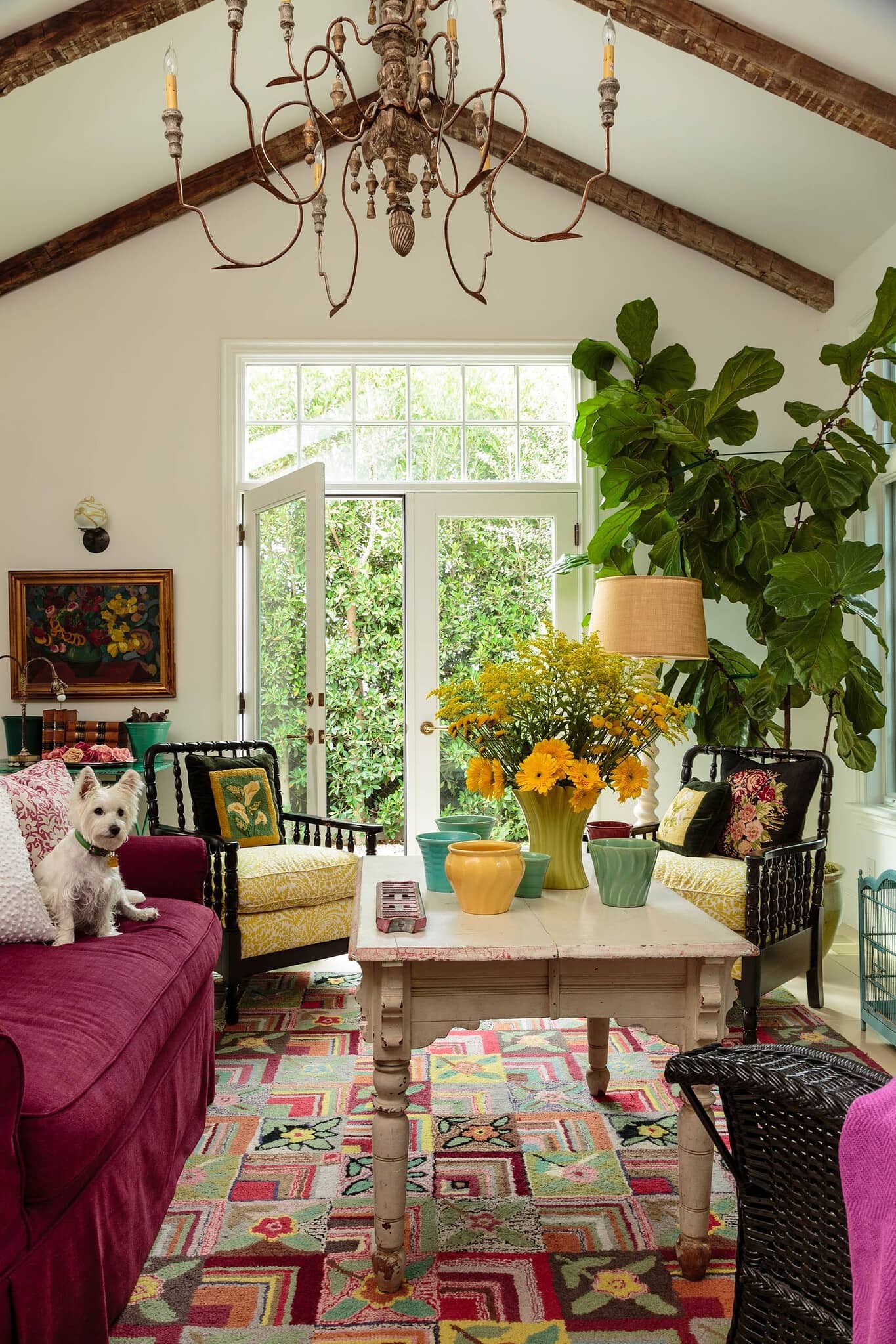 Bright English Beach Cottage Style In California - Home Tour ...
