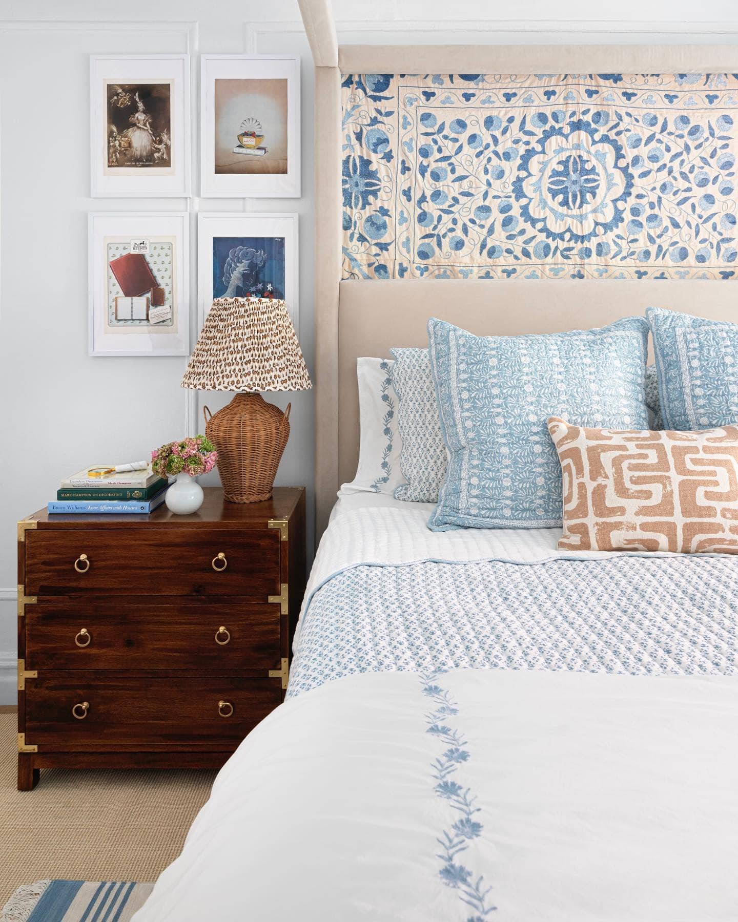 Discover Pattern Mixing In Bedrooms That Master the Art! - shabbyfufu.com