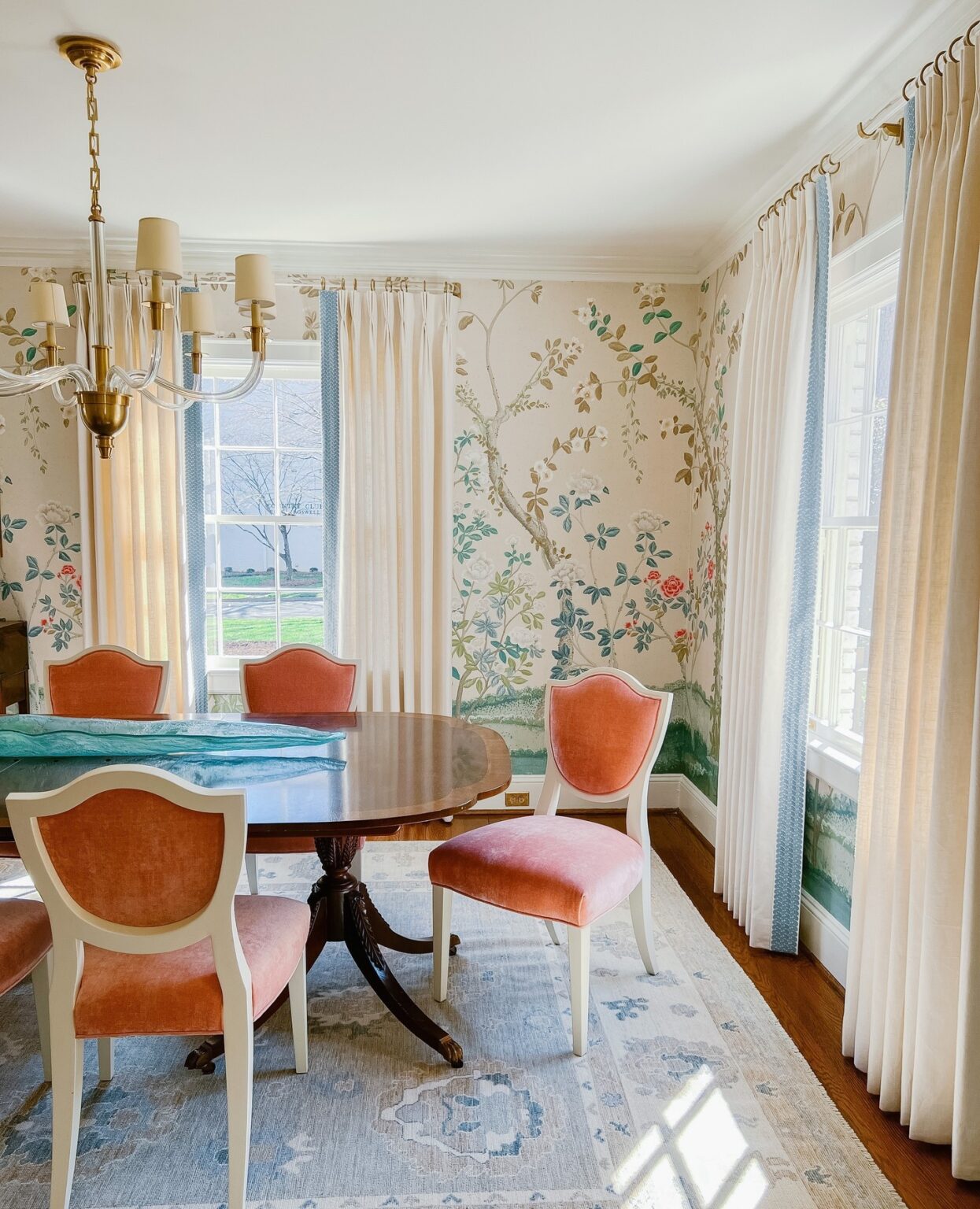 10 Stunning Dining Room Wallpaper Ideas to Copy - shabbyfufu.com