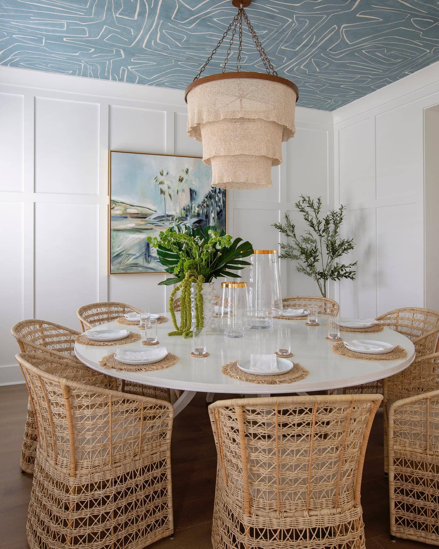 10 Stunning Dining Room Wallpaper Ideas to Copy - shabbyfufu.com