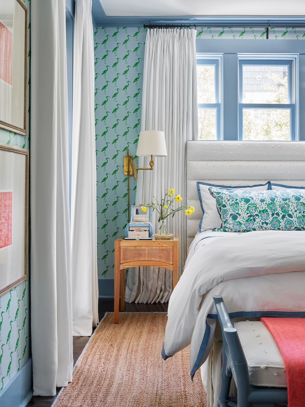 Discover Pattern Mixing In Bedrooms That Master the Art! - shabbyfufu.com