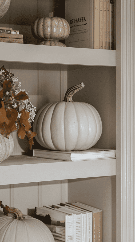 50+ Easy And Pretty Minimalist Fall Decor Ideas - shabbyfufu.com