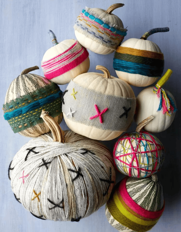 11 Creative No Carve Pumpkin Decorating Ideas - shabbyfufu.com