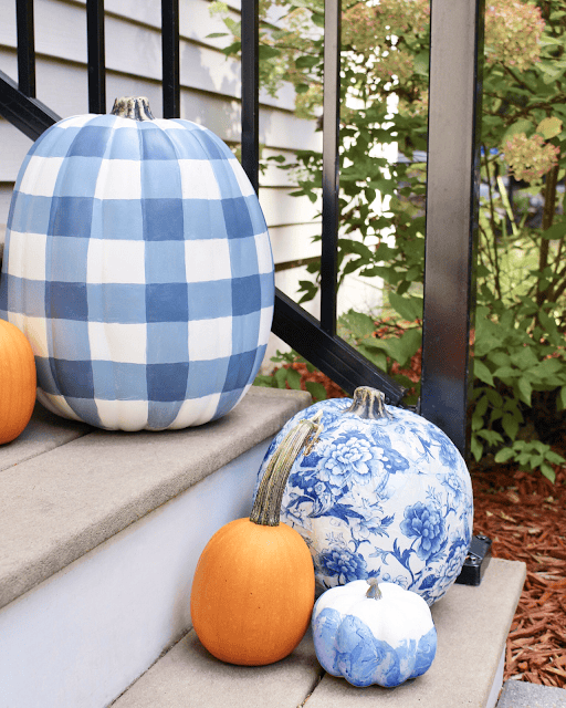 Chic Ideas to Incorporate Blue Pumpkins into Your Fall Decor ...