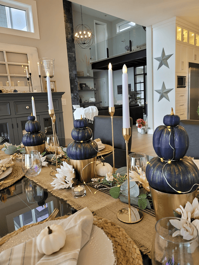 Chic Ideas to Incorporate Blue Pumpkins into Your Fall Decor ...