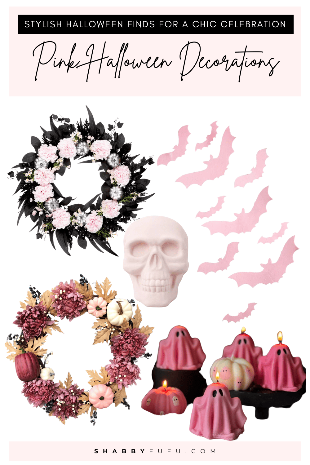 Pretty in Pink: Stylish Pink Halloween Decorations for a Chic ...