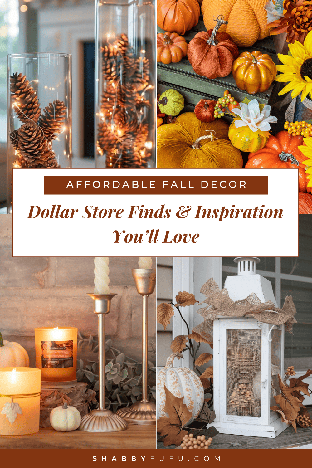 Affordable Fall Decor: Dollar Store Finds & Inspiration You’ll Love ...