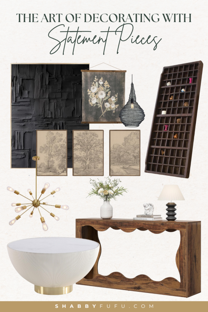 The Art of Decorating: How Statement Pieces Transform Your Home ...