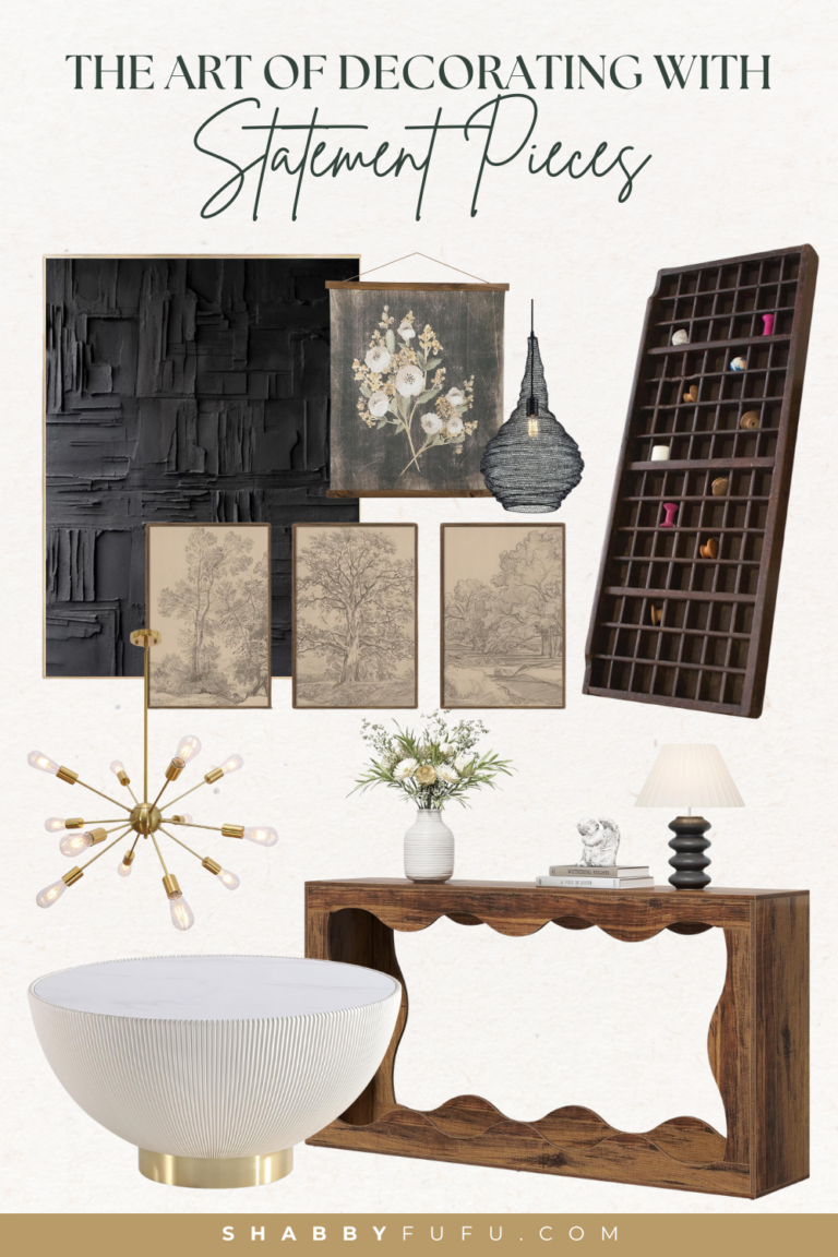 The Art of Decorating: How Statement Pieces Transform Your Home ...