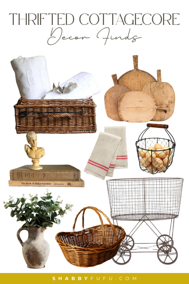 Thrifted Cottagecore Decor Finds for a Cozy Home