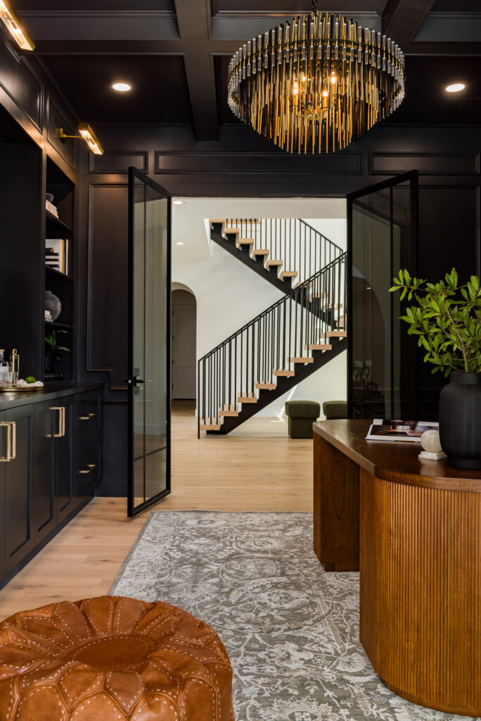 Modern Transitional Home Tour With Moody & Warm Design